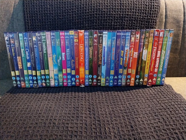 DISNEY ANIMATED CLASSICS 36 DVD Collection Joblot Bundle £35.99 ...