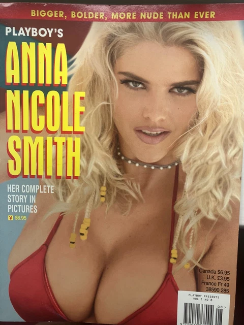 PLAYBOY MAGAZINE ANNA Nicole Smith Special Edition Mens Vintage Glamour £130.72 - PicClick UK
