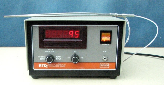 KAYE INSTRUMENTS RTD/MONITOR MODELLO 373A Completo di Sonde Made in USA ...