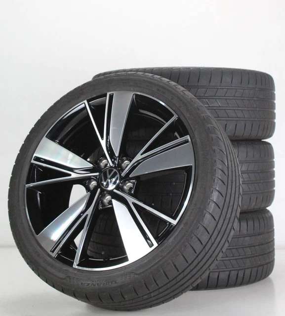 VW GOLF 8 & R-Line GTE Gti GTD Summer Wheels 18 Inch Bakersfield Rims £ ...