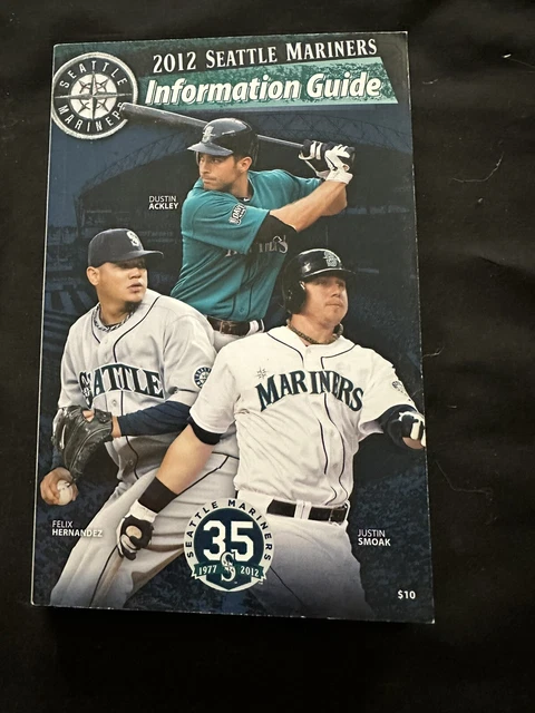 2012 SEATTLE MARINERS MLB. Baseball Media Guide Information Schedules ...