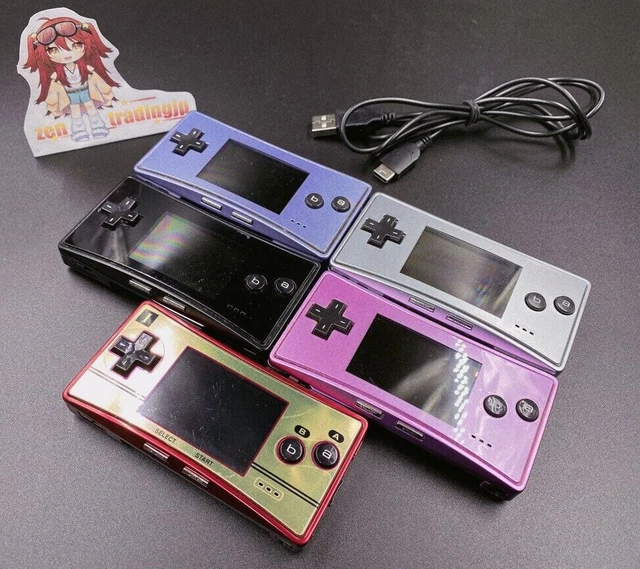 CONSOLE NINTENDO GAME Boy Micro Différentes couleurs au choix Édition ...
