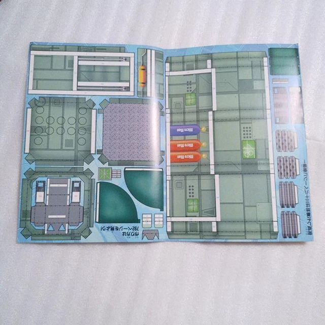 MICROMAN PAPERCRAFT BASE Beast Wars Comic Appendice Bonbon Set EUR 108 ...