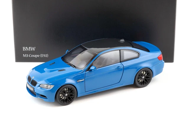 1:18 KYOSHO BMW M3 (E92) Coupe Laguna Seca blue 08734LBL EUR 249,95 ...