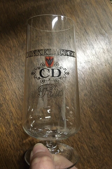 BIERGLAS PILSGLAS, BIERTULPE Dinkelacker CD Pils 0,25 l Stuttgart ...