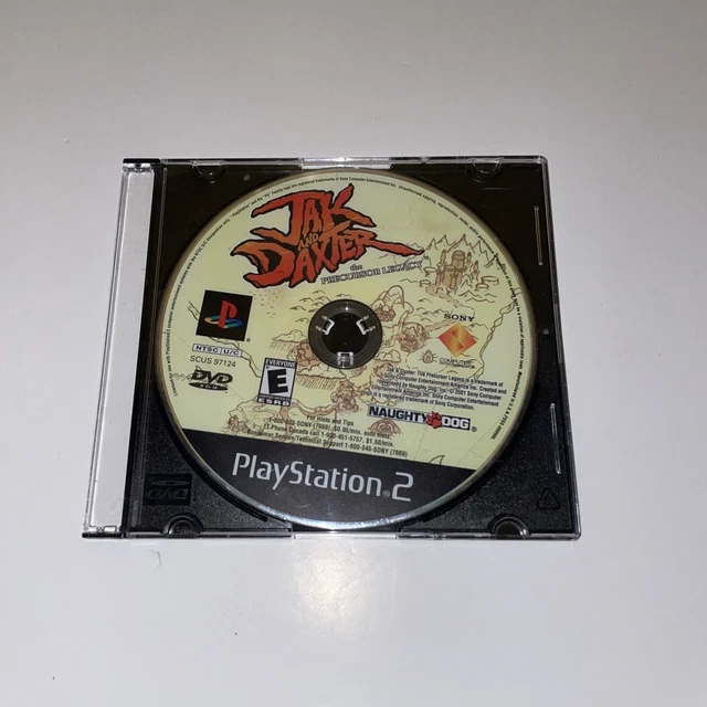 PS2 PLAYSTATION JAK and Daxter : the Precursor Legacy game ( disc only ...