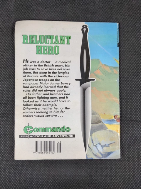 COMMANDO COMIC ISSUE Number 3511 Reluctant Hero £4.45 - PicClick UK