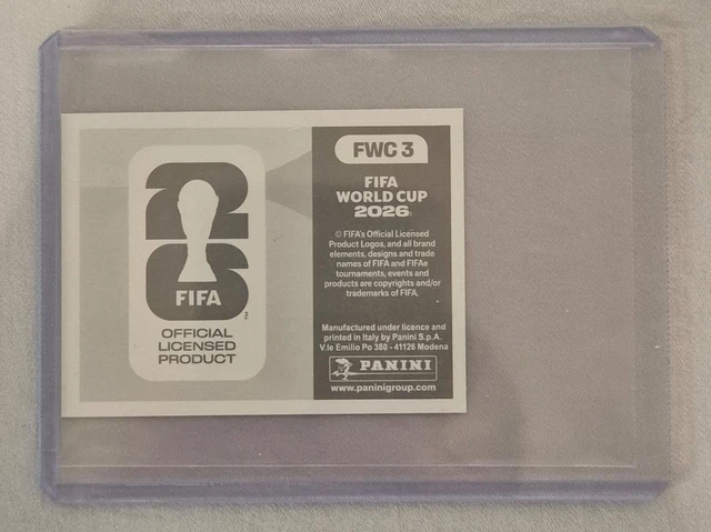 PANINI FIFA WORLD Cup 2026 Sticker FWC 3 Maskottchen MAPLE ZAYU CLUTCH ...