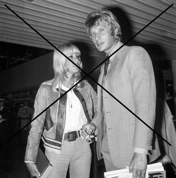 PHOTO DE JOHNNY Hallyday Sylvie Vartan EUR 6,90 - PicClick FR