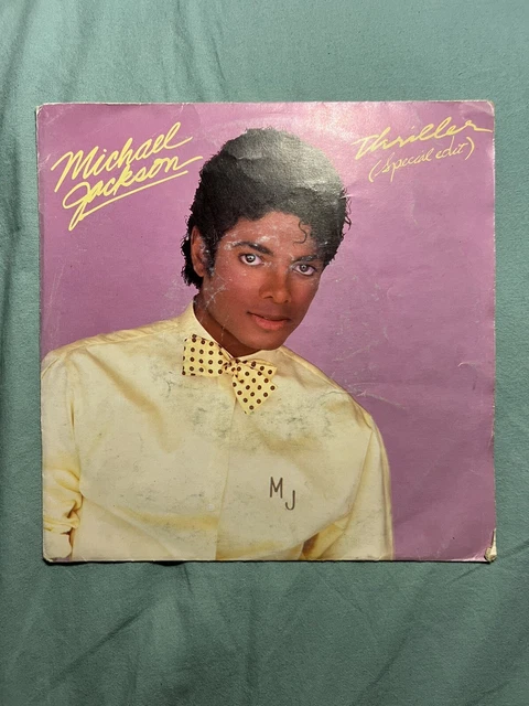 MICHAEL JACKSON - Thriller - 45 Giri Disco Vinile Vintage Special Edit ...