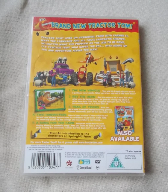 DVD - TRACTOR Tom - The New Vehicle & Other Stories + Tom Songs DVD ...