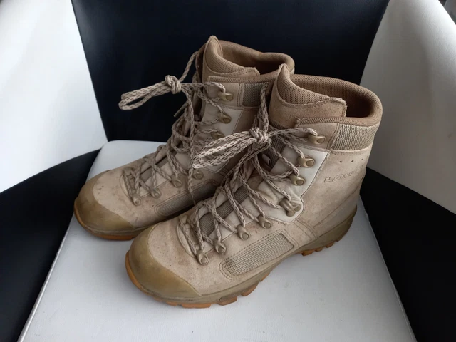BRITISH ARMY ISSUE LOWA Elite Desert Assault/Patrol Combat Boots UK 11 ...
