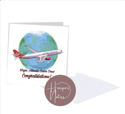TUI B787 CABIN Crew Pilot Congratulations Card Flight Attendant £3.50 ...