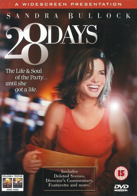 28 DAYS (2000) Widescreen DVD, Sandra Bullock, Viggo Mortensen, Dominic ...