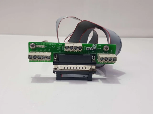 SEA TEL 116529 25-Pin Terminal Mounting Pcb Card 116528 £141.07 ...