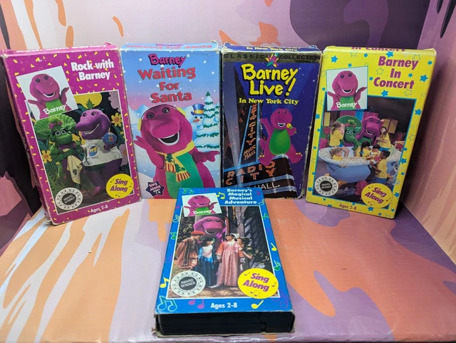 BARNEY VHS MOVIE Lot (5 VHS) £18.58 - PicClick UK