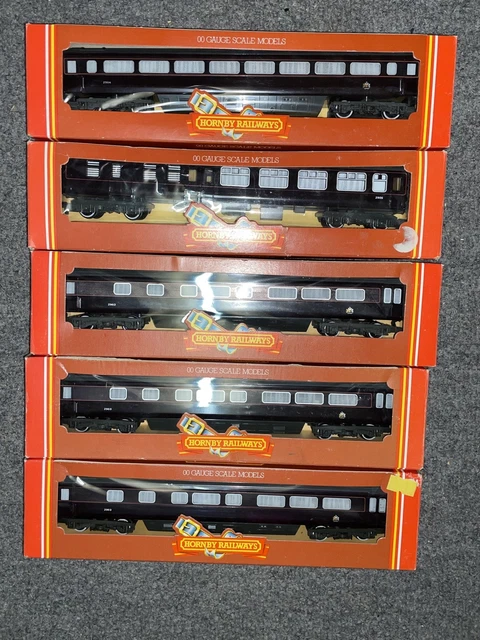 HORNBY ROYAL TRAIN Coaches rake of 5 all boxed R451 R455 R459 £130.70 ...