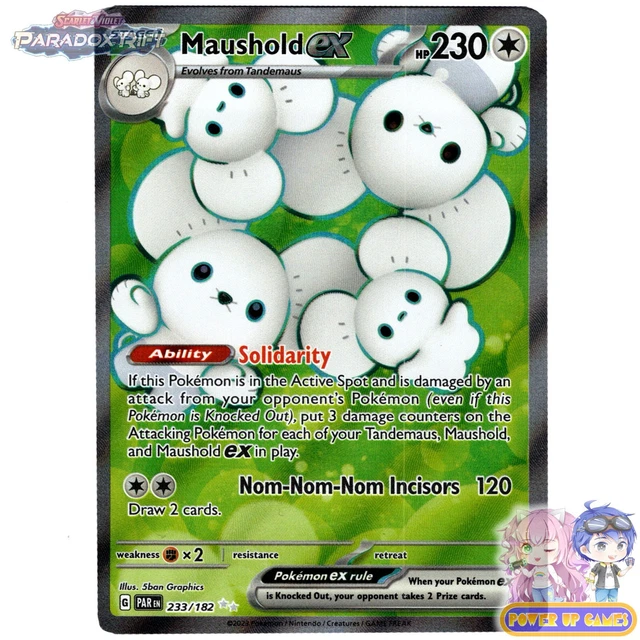 MAUSHOLD EX 233/182 - Scarlet & Violet Paradox Rift - Pokemon TCG EUR ...