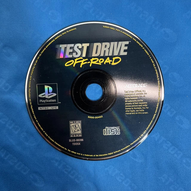 TEST DRIVE OFF-ROAD (Sony PlayStation 1 PS1, 1997) PAS DE DISQUE DE ...