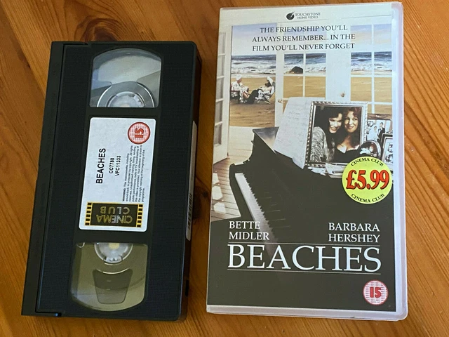 BEACHES {1988, VHS} Bette Midler, Barbara Hershey Vhs £3.99 - PicClick UK
