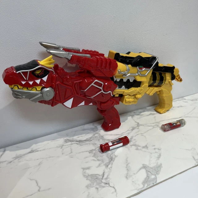 POWER RANGERS DINO Charge Deluxe Super Charge Morpher Blaster and ...