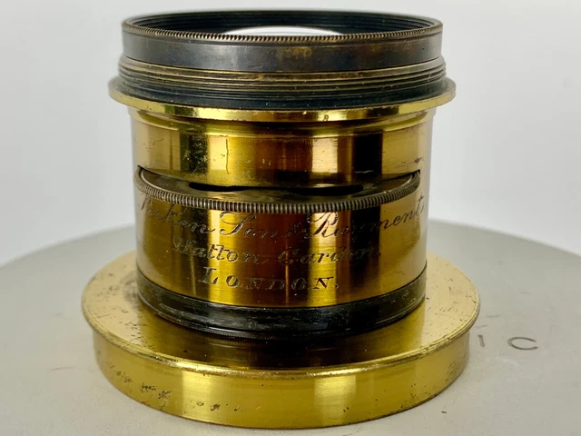 PERKEN SON & Rayment Optimus Portable Symmetrical F11 9x7" Antique ...