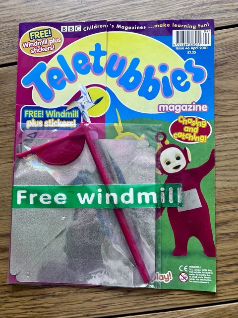 TELETUBBIES MAGAZINE WITH GIFT, ISSUE 46 - April 2001 - like new £5.43 ...