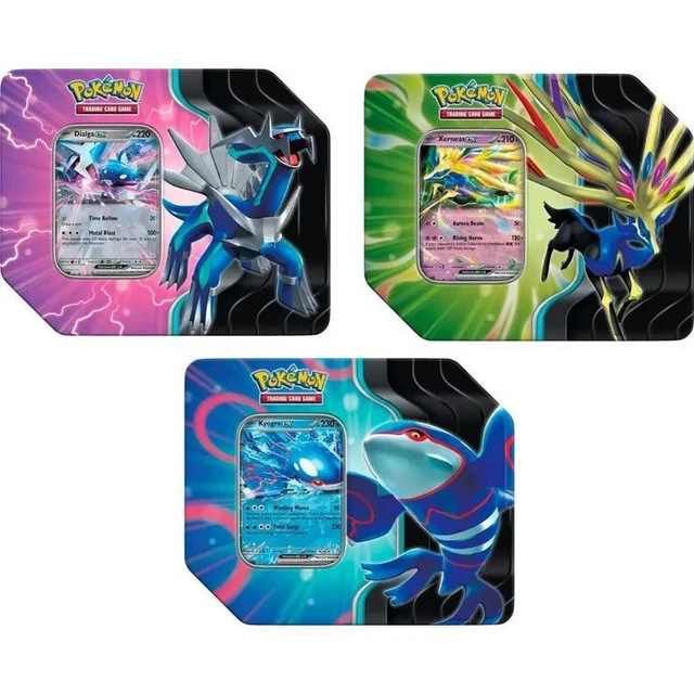 POKÉMON TCG AZURE Legends Tin - Set of 3 - Factory Sealed (Inc Surging ...