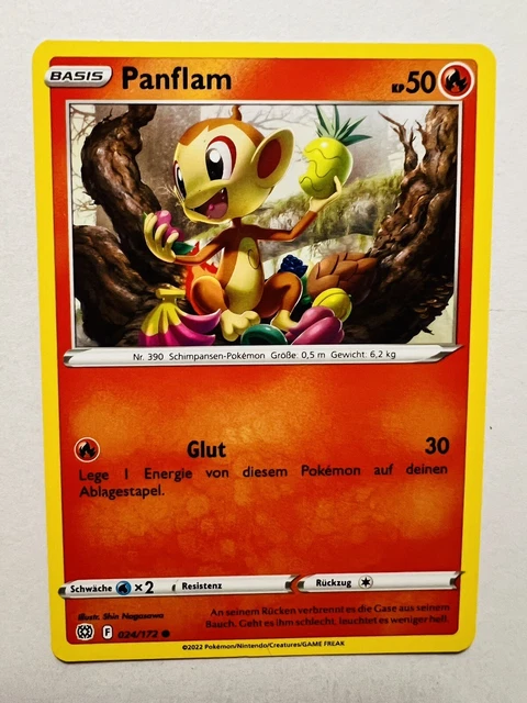 POKEMON KARTE PANFLAM 024/172 Strahlende Sterne Deutsch EUR 1,10 ...