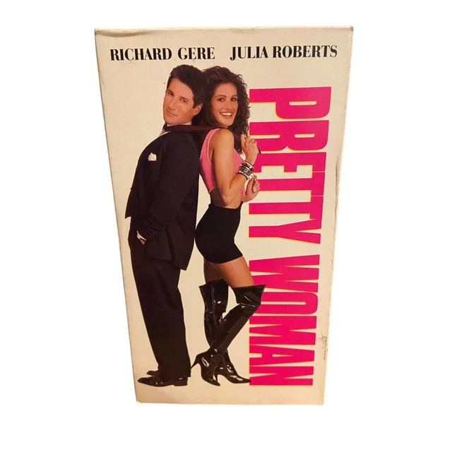 PRETTY WOMAN VHS Julia Roberts Richard Gere Home Video Tape Movie ...