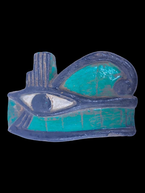 UNIQUE ANCIENT EGYPTIAN EYE Of Horus Painted Handmade Symbols of ...
