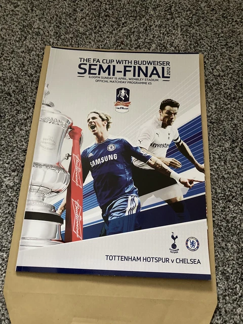 TOTTENHAM V CHELSEA 2012 FA Cup Semi- Final Programme. £2.00 - PicClick UK