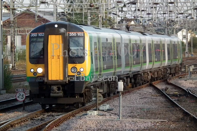 CLASS 350 350102, 4 car EMU, in London Midland at Stafford £0.75 ...