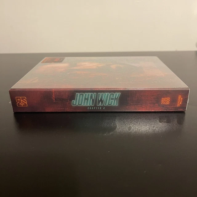 JOHN WICK: CHAPTER 4 Novamedia 4K Uhd Lenticular Steelbook New & Sealed EUR 140,76 - PicClick IT