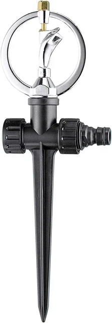 RASENSPRENGER IMPULSREGNER SPRINKLER Regner Kreisregner Bewässerung (R ...