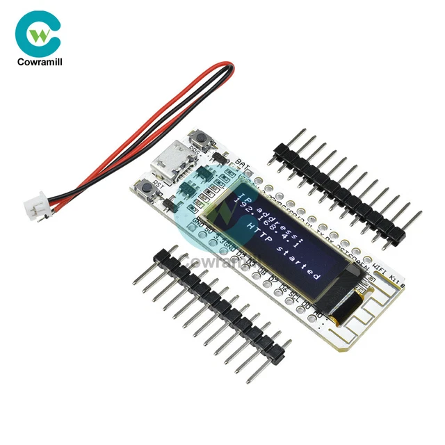 ESP8266 WIFI CHIP 0.91 Inch OLED Display Development Board NodeMcu For Arduino EUR 11,57 ...