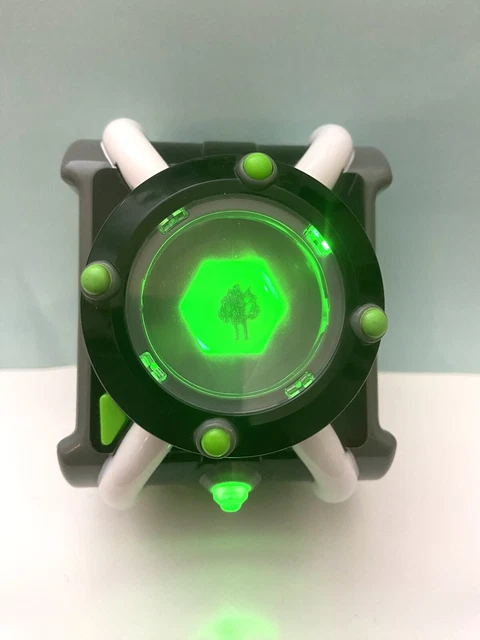 RARE BEN 10 ALIEN FORCE DELUXE OMNITRIX WATCH WITH LIGHTS & SOUNDS ...