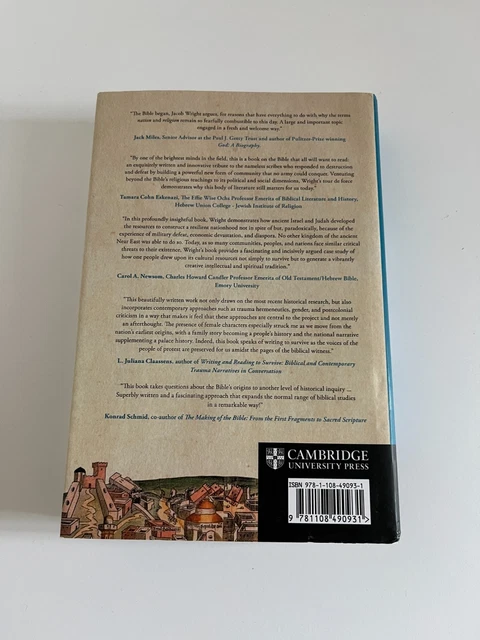 WHY THE BIBLE Began Hardcover by Jacob L Wright £21.50 - PicClick UK