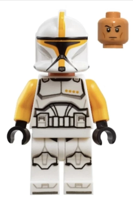 LEGO STAR WARS Minifigur sw1146 Clone Trooper Commander Phase 1 Mit ...
