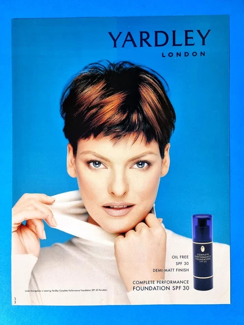 MAGAZINE 1 PAGE Print AD Supermodel Linda Beauty £15.00 - PicClick UK