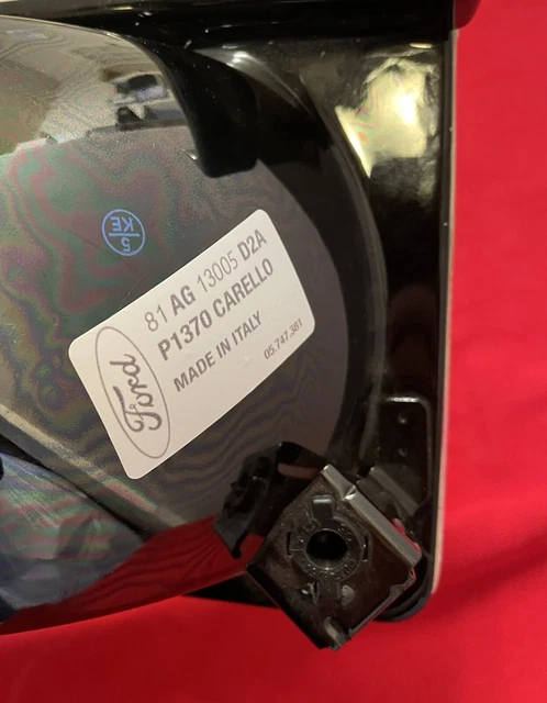 FORD ESCORT MK3 RS TURBO Series 1 XR3 Orion CARELLO Head Lamp Sticker ...