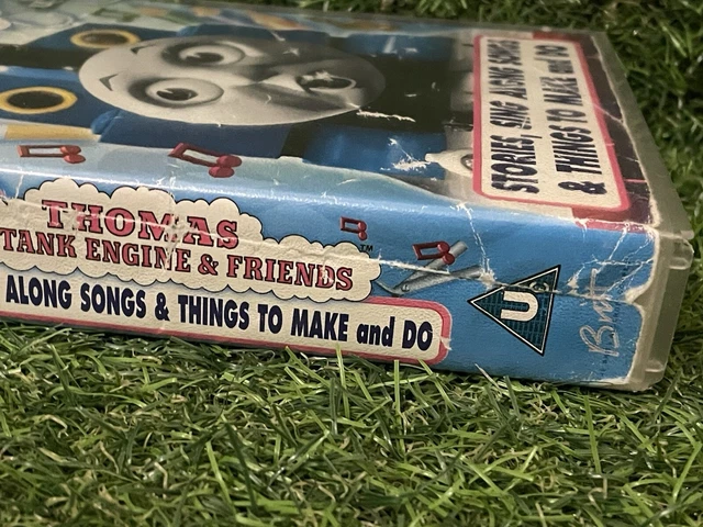 THOMAS THE TANK Engine & Friends Playtime Vhs Video - Stories Sing ...