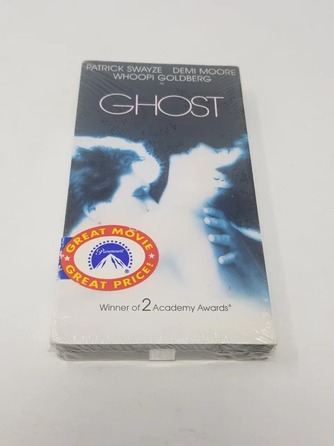 GHOST (VHS, 1991) - Patrick Swayze, Demi Moore, Whoopi Goldberg - New ...