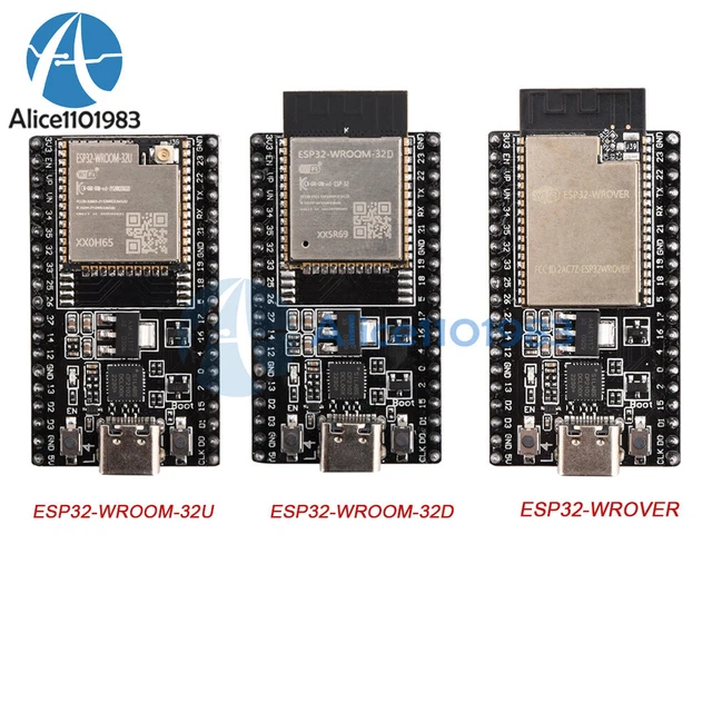 Esp32 Devkitc Kernplatine Usb C Esp32 Wrover Esp32 Wroom 32du