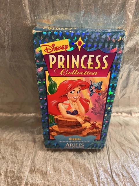 DISNEY PRINCESS COLLECTION Giggles Ariel’s Songs & Stories VHS Animated ...