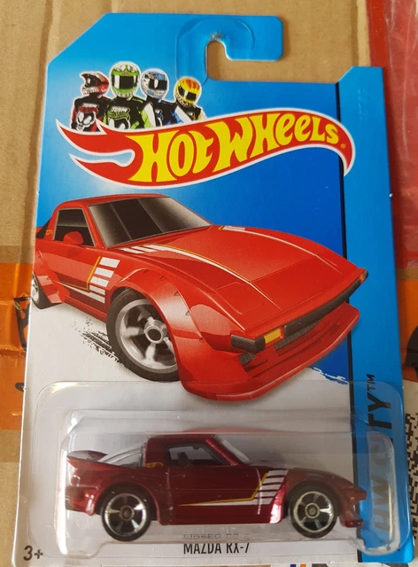 HOTWHEELS 2014 - Mazda RX7 SA22 Rotary [RED] [Rollcage Variation] VHTF ...