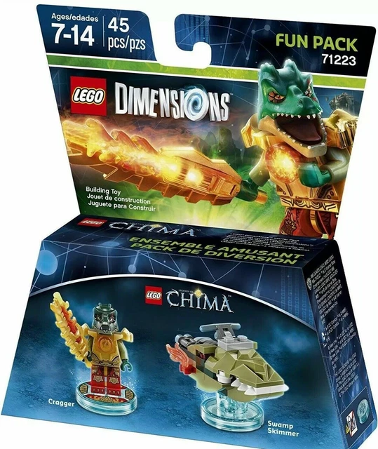 LEGO 71232 DIMENSIONS Chima Cragger Swamp Skimmer Pack Fun Jund Neuf ...