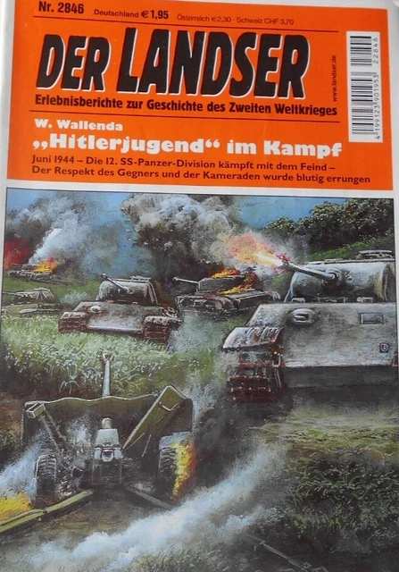LANDSER NR.2846 &HITLERJUGEND& im Kampf" 12. SS- Panzer-Division Juni ...