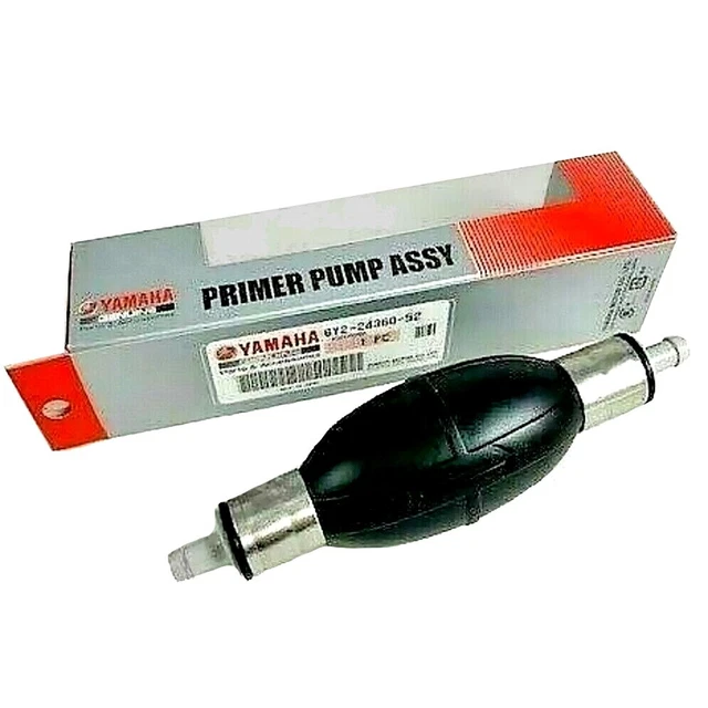 YAMAHA MARINE PETROL Primer Pump Assembly 8mm Outlet £27.99 - PicClick UK
