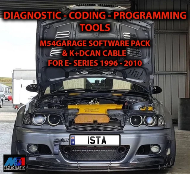 ISTA INPA Diagnostic, Coding Tools With K+Dcan Cable For - Bmw E Series ...